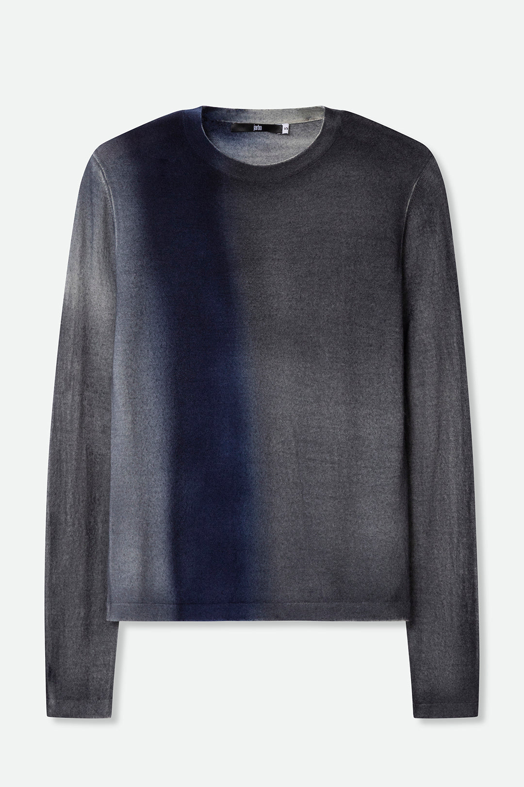 SOREN CREW IN HAND DYED CASHMERE IN MIDNIGHT NAVY