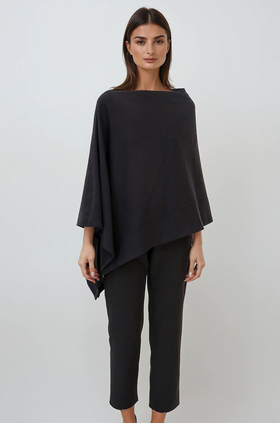 BACK SEAM PANT IN ITALIAN TECHNICAL STRETCH