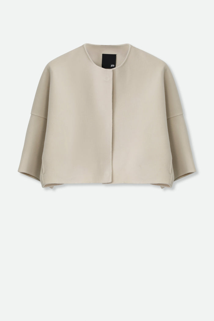 ADELAIDE SNAP JACKET IN DOUBLE FACE CASHMERE WOOL
